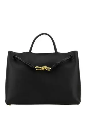 Bottega Veneta Andiamo Medium Shoulder Bag - Black