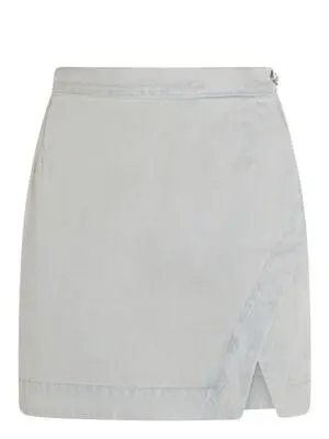 VIVIENNE WESTWOOD Vivienne Westwood Mini Denim Wrap Skirt