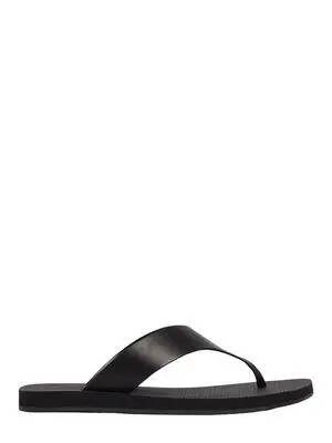 THE ROW Dune Classic Ginza Slip-on Slides - Black