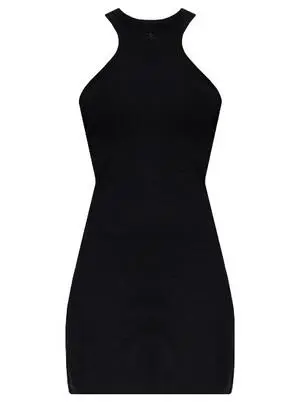 COURREGES Sleeveless Mini Dress - Black