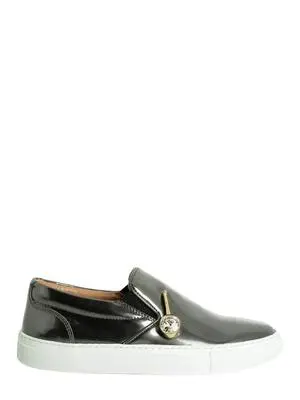 COLIAC MARTINA GRASSELLI Metal Fitting Flat Shoes - Black