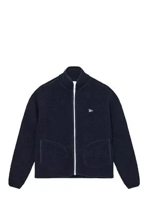 DRAKE'S LONDON Zippered Casual Jacket - Black