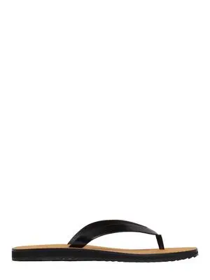 THE ROW City Thong-strap Sandals - Black