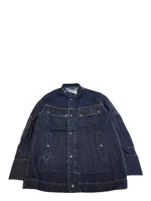 Dries Van Noten Long-sleeved Denim Jacket - Black