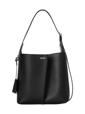 Loewe Bilbao Medium Bucket Bag - Black