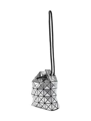 Issey Miyake Prism Drawstring Shoulder Bag - Gray