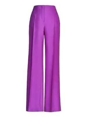 MAX MARA Max Mara Tailored Straight Leg Trousers With Belt