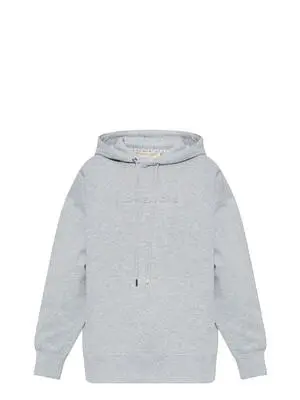 Michael Kors Logo Embossed Hoodie - Grey
