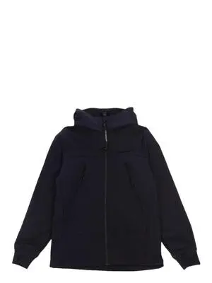C.P. COMPANY Long Sleeve Zip Jacket With Goggles - Black