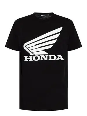 Dsquared2 Logo-printed Crewneck T-shirt - Black