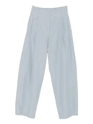 THE ROW Wide-leg Casual Trousers With Belt Loops - Green