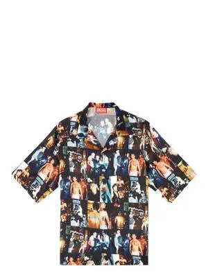 DIESEL® X Tom Of Finland Foundation Graphic-print Shirt - Multicolor