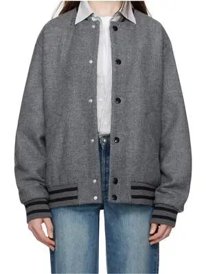 A.P.C. A.P.C. Micky Striped Blouson Jacket