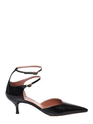 GIULIANO GALIANO Giuliano Galiano Joana Black Patent Leather Pumps