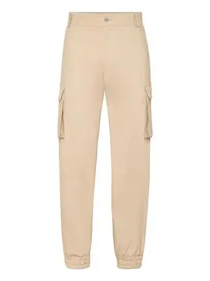 Philipp Plein Logo-plaque Cargo Pants - Almond Beige