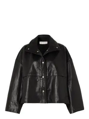 NOUR HAMMOUR Nour Hammour Park Leather Jacket