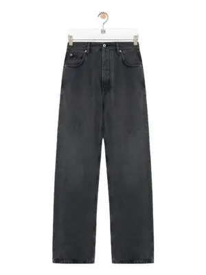 Loewe Straight-leg Jeans - Black
