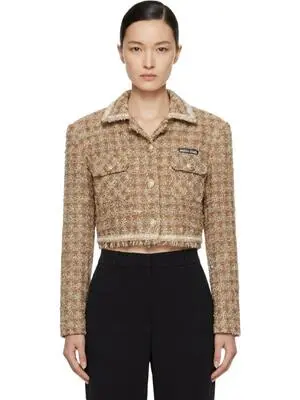 MARISSA CHIARA Long-sleeved Casual Jacket - Khaki