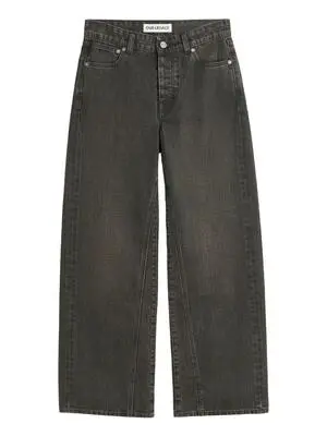 Our Legacy Treble Cut Jeans - Black Coated Wash