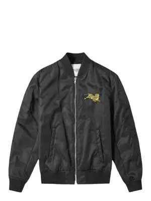 Kenzo Embroidered Tiger Bomber Jacket - Black