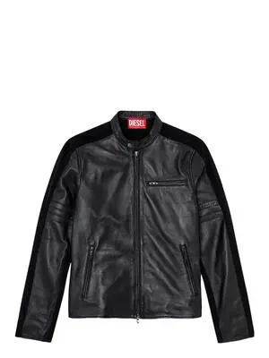 DIESEL® Diesel L-Simz Leather Jacket