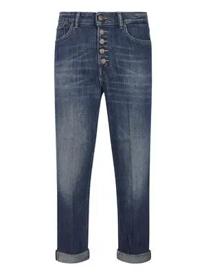 DONDUP Koons Buttoned Jeans - Blue
