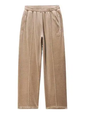 Alexander Wang Alexander Wang Terry Oversized Mid-Rise Belted Sweatpants Warm Taupe