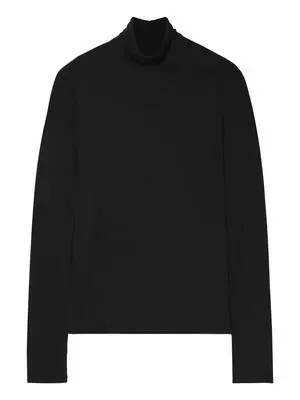 JIL SANDER Jil Sander High-Neck T-Shirt With Back Zipper