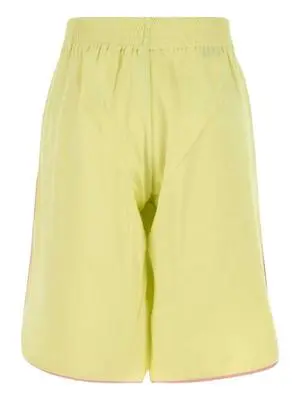 Dries Van Noten Elastic Waist Shorts - Yellow