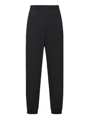 Moncler Logo Patch Jogging Pants - Black
