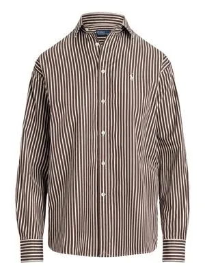 Polo Ralph Lauren Striped Button-up Shirt With Lapel Collar - Multicolor