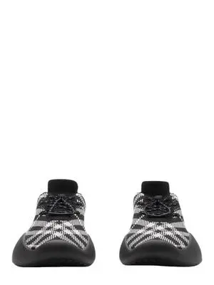 Burberry Burberry Checked Neptune Sneakers Eclipse Color