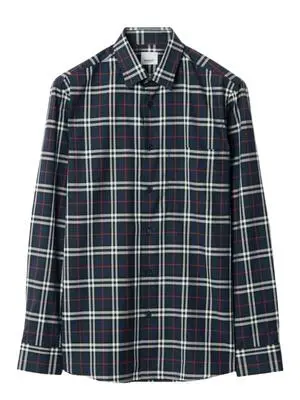 BURBERRY Burberry Simpson Checked Long Sleeved Shirt