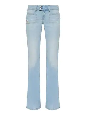 DIESEL® D-hush Flared Jeans - Light Blue