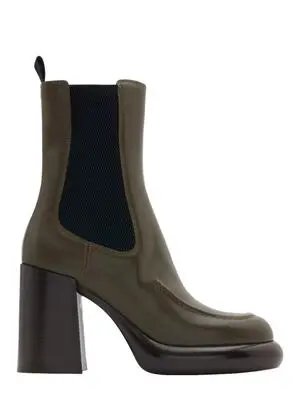 BURBERRY Burberry Wedge Chelsea Ankle Boots