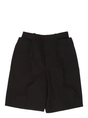 JIL SANDER Pleated Tailored Shorts - Black