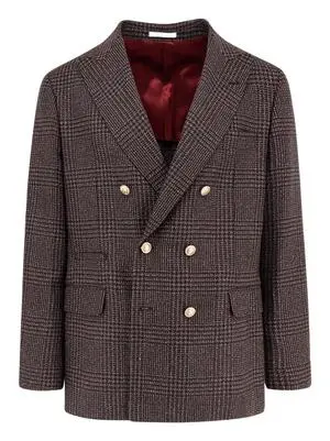 Brunello Cucinelli Prince Of Wales Blazer - No