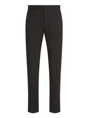 Zegna Tapered Chinos - Black