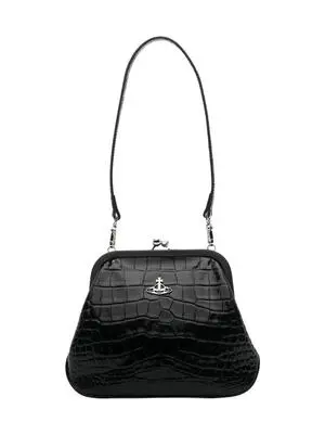 VIVIENNE WESTWOOD Ball Clasp Clutch Bag - Black