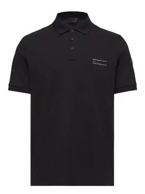 MONCLER Moncler Logo Patch Short-Sleeved Polo Shirt