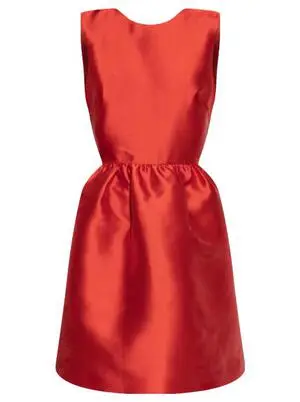 Kate Spade New York Bow-embellished Mini Dress - Red