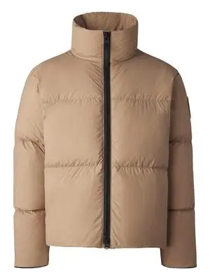 Canada Goose Logo-patch Down Puffer Jacket - Desert Sand