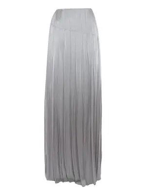 Alberta Ferretti Pleated Skirt - Grey