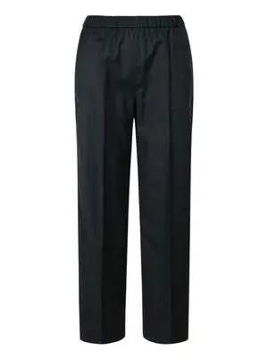 Fabiana Filippi Fabiana Filippi Elasticated Waistband Straight Leg Trousers Grey