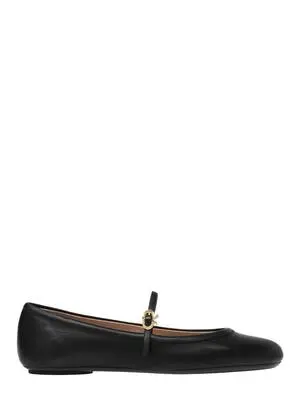 GIANVITO ROSSI Carla Ballet Flats - Black