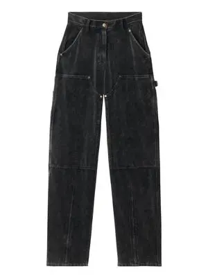 Alexander Wang Straight-leg Pants - Washed Slate Color