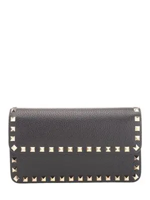 VALENTINO Valentino Garavani Rockstud Foldover Top Crossbody Bag