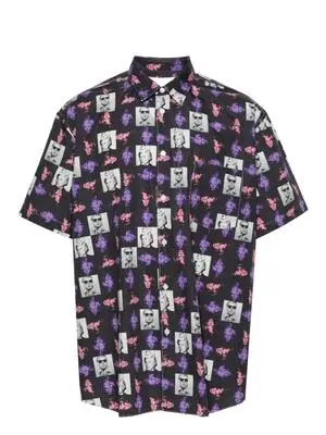 Comme Des Garçons X Andy Warhol Cotton Shirt - Black