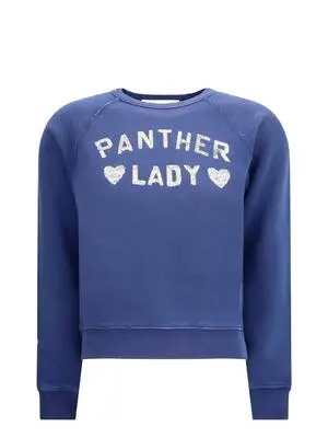 Valentino Garavani Printed Crewneck Sweatshirt - Blue