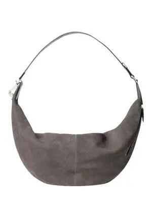 LEMAIRE Croissant Zipped Shoulder Bag - Gray